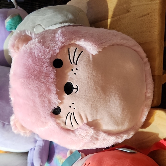 Squishmallows | Toys | Nwt 2 Anu The Pink Otter Fuzzamallow ...